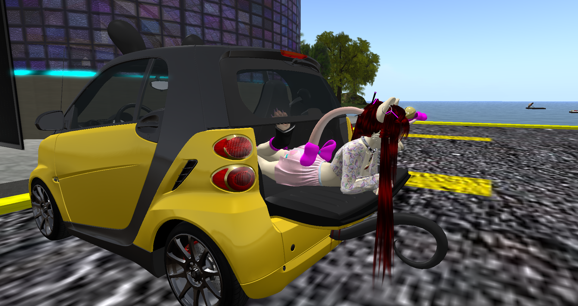 Second Life Newser: Reader Submitted: Mouse Car For A Mouse Girl