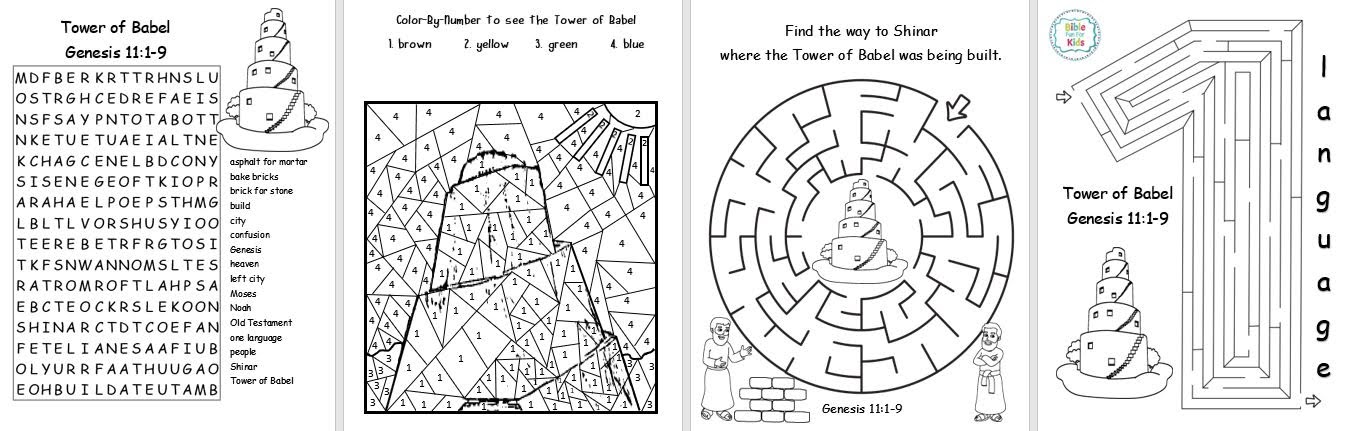 Tower of Babel | Bible Fun For Kids