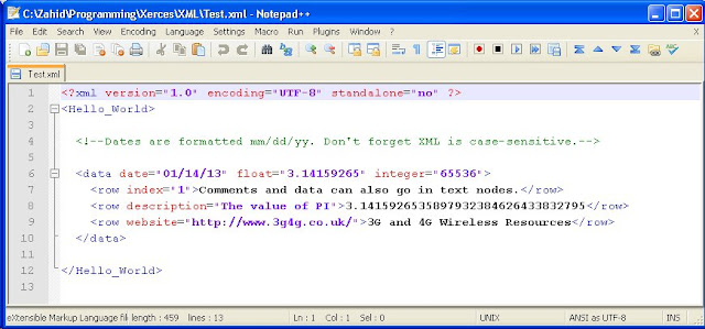 Advanced C++ with Examples: Xerces: Writing out an XML file