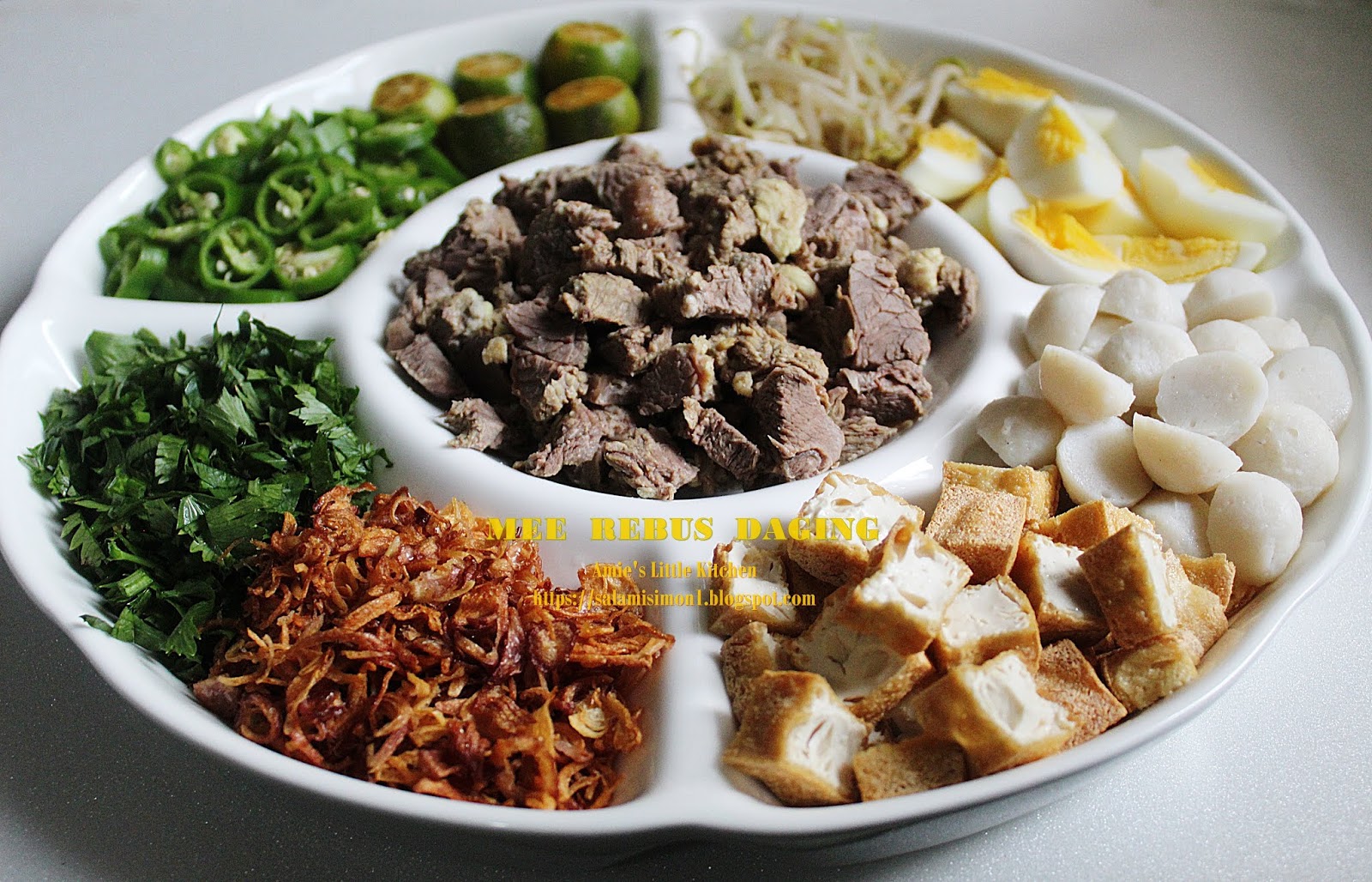 Mee Rebus Daging - Amie's Little Kitchen