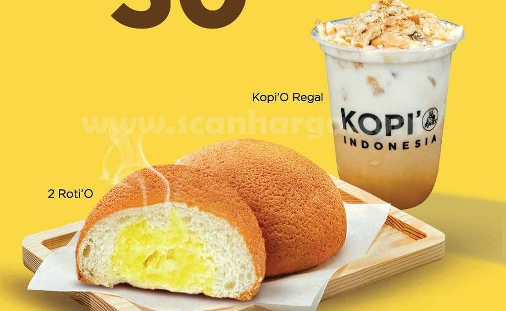 Promo RotiO Terbaru - Beli 2 Roti'O + Kopi Roti'O Regal hanya Rp 30.000 ...