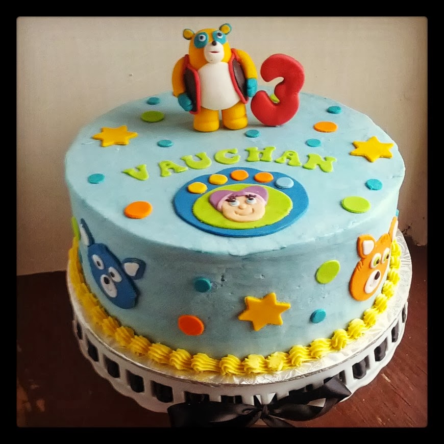 Second Generation Cake Design: Special Agent Oso Birthday Cake