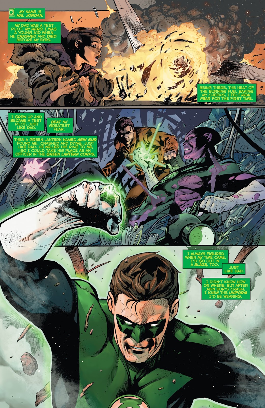 Weird Science DC Comics: Hal Jordan and the Green Lantern Corps #7 ...