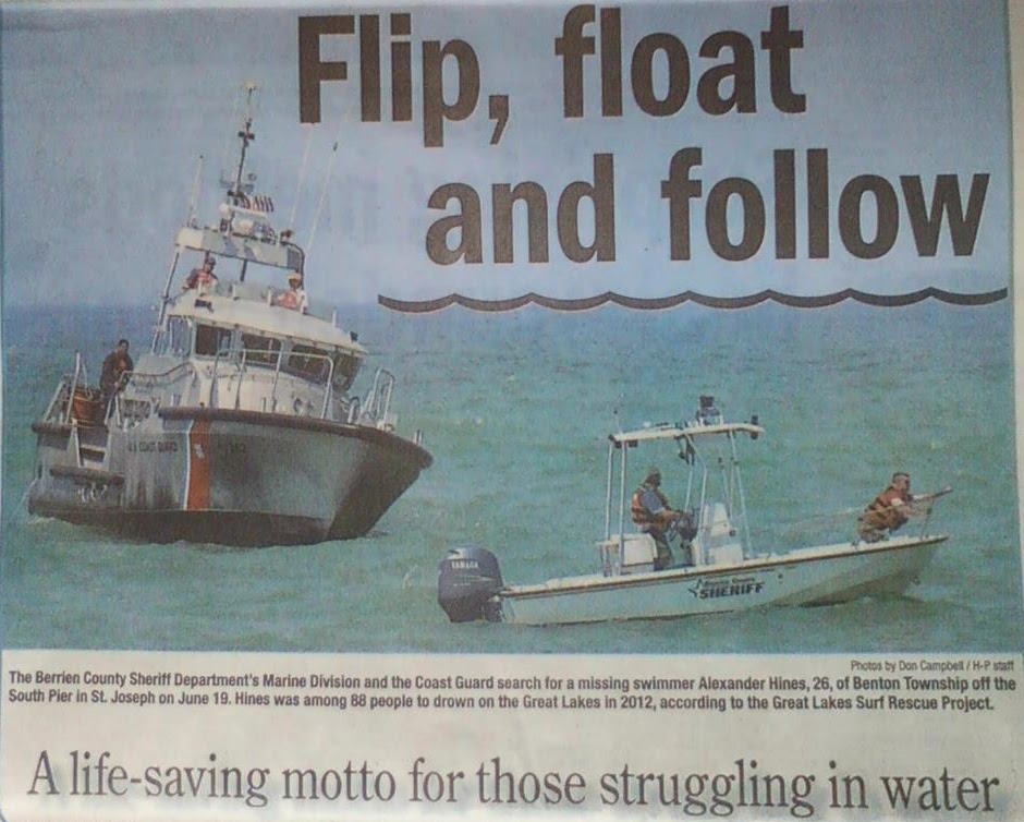 GLSRP's Third Coast Ocean Force: Flip, Float, and Follow in the News ...
