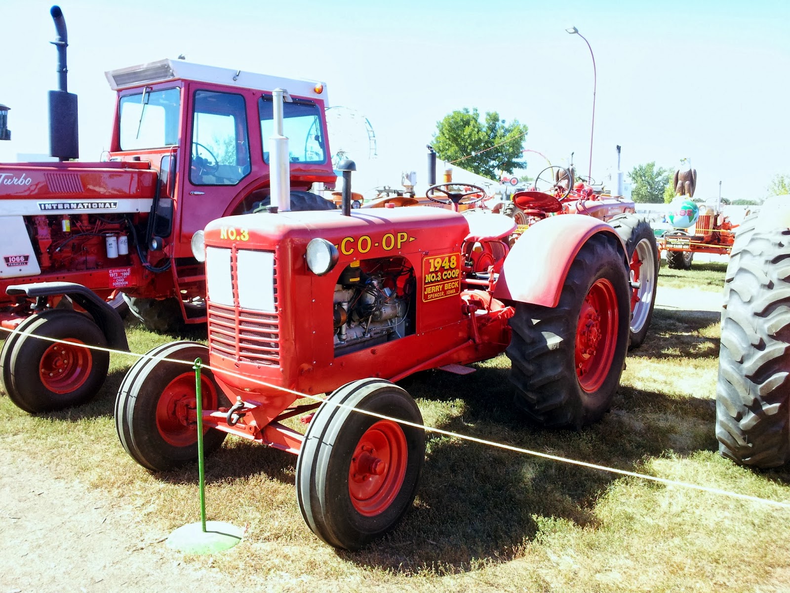 History and Culture by Bicycle: Clay County Fair: Vintage Tractors ...