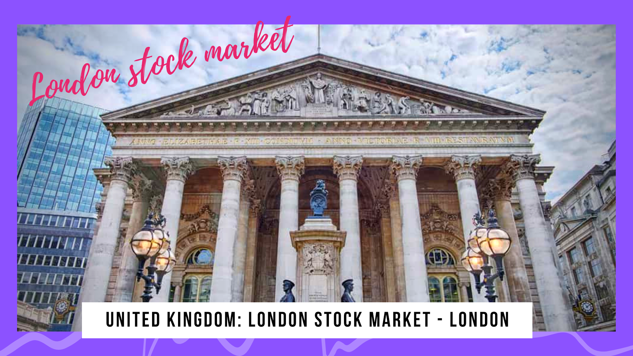 MAJOR STOCK EXCHANGES IN THE WORLD.