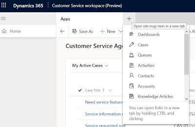 Dynamics 365 Customer Engagement: Customer Service Workspace App ...