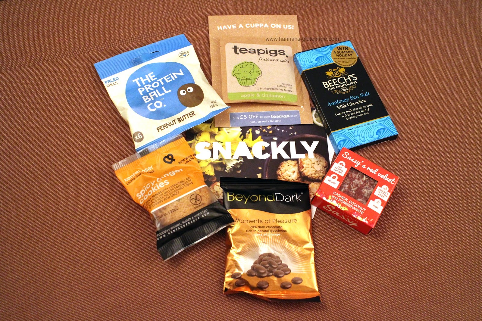 Hannah's Gluten Free : What's in my Snackly Box? - October 2015