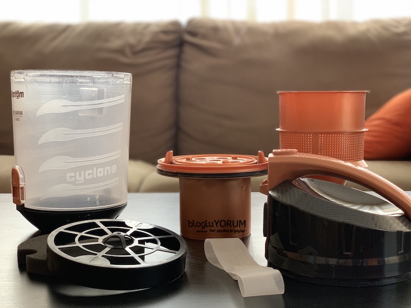 FANTOM TOZ KAPANI TR 8600 TORBASIZ MULTi CYCLONE ELEKTRİKLİ SÜPÜRGEYİ ...