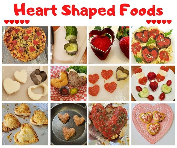 Easy Heart Shaped Foods | What's Cookin' Italian Style Cuisine