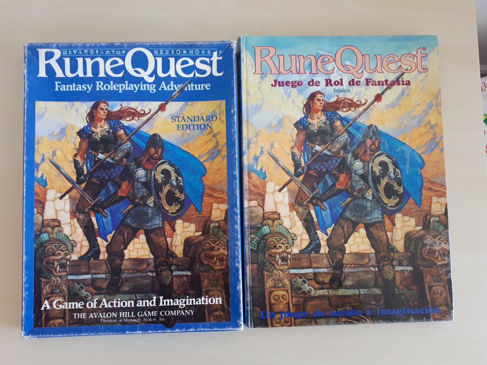 Rol de los 90: La creación de RuneQuest en castellano