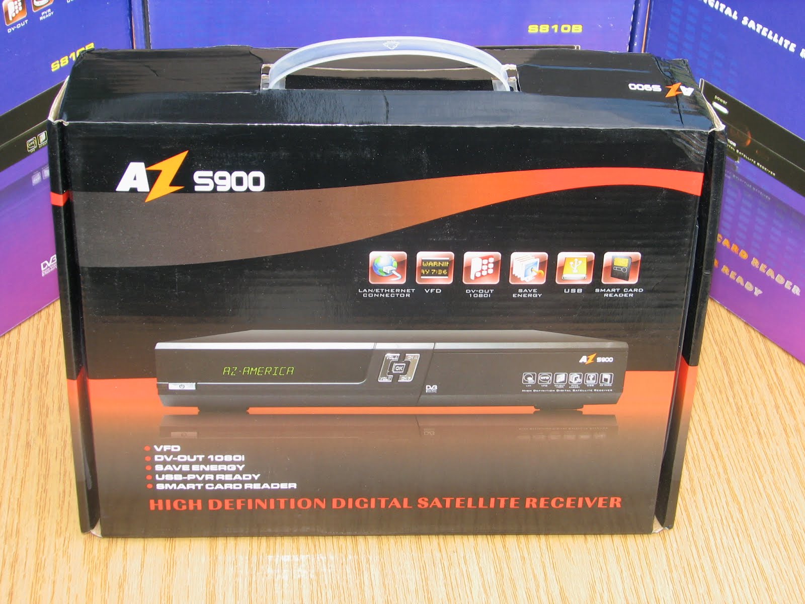 RECEPTORES FTA (AZ) Sagamvix: RECEPTOR FTA HD S900