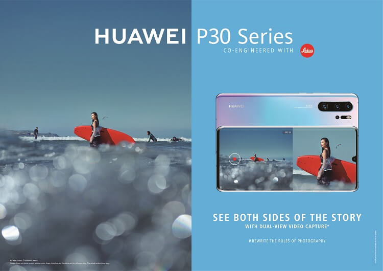 Huawei Updates P30 Series with Dual-View Camera Mode - TeknoGadyet