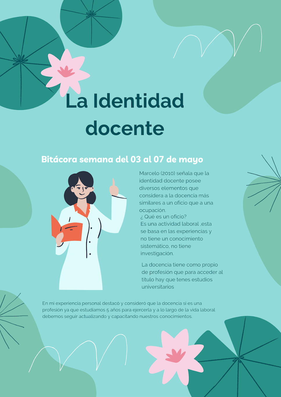 La identidad docente