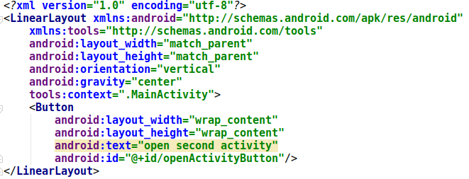 Pass Data between Activities