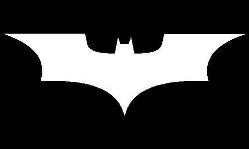 Blank Batman Logo