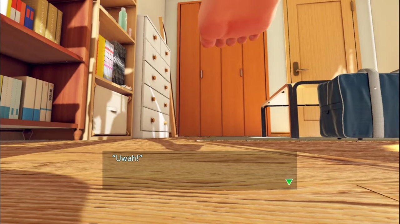 Anime Feet: Resize me (Game): Chieri