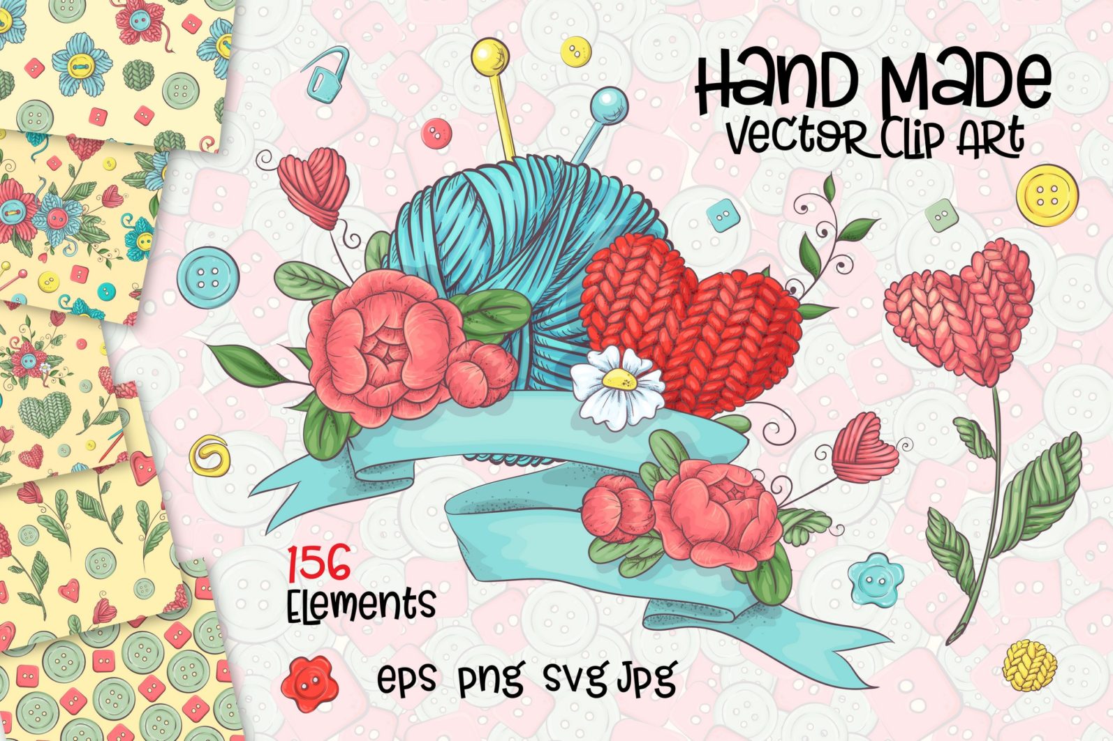 Hand Made – vector clip art