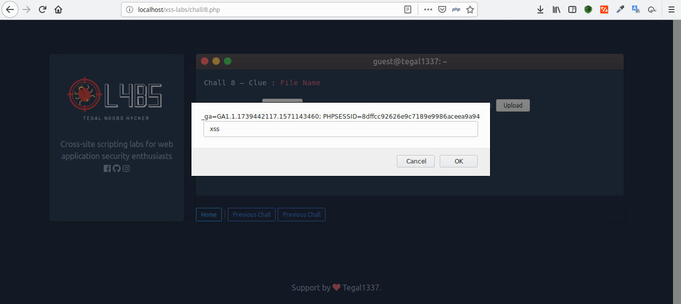 0l4bs Cross Site Scripting Labs For Web Application Security Enthusiasts 1451