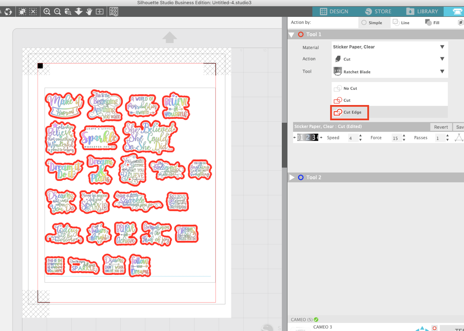 How to Turn Text-Based Designs into Stickers with Silhouette (Plus Best ...