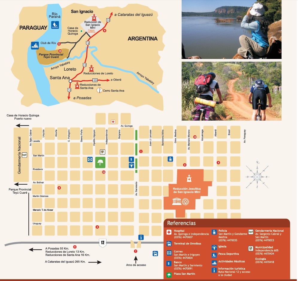 Como llegar - San Ignacio, Misiones
