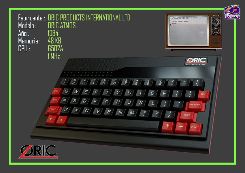 Retro8bits: Oric 1 / Oric Atmos