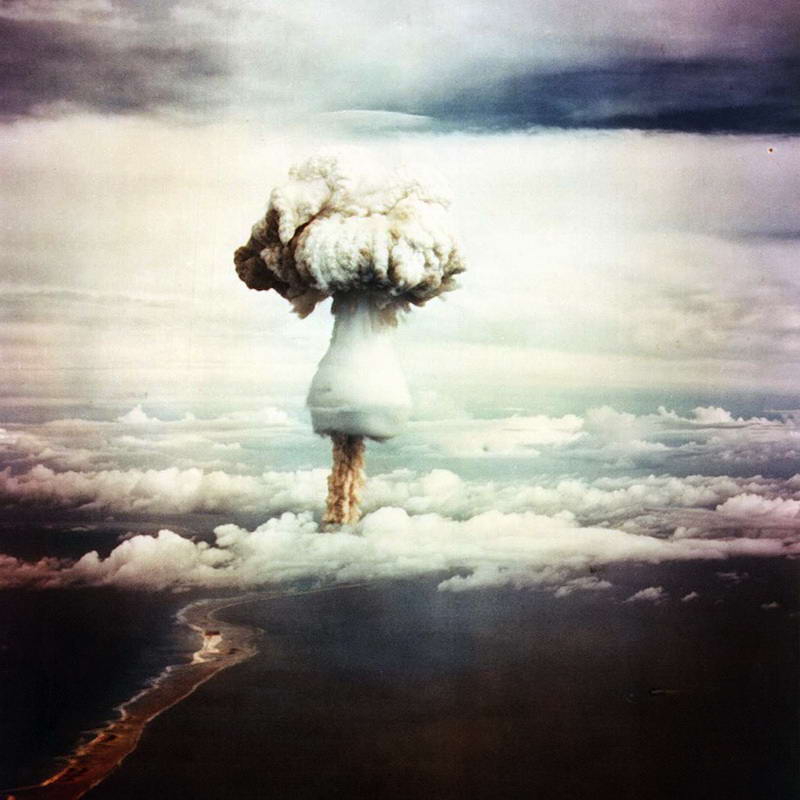 Photos of nuclear explosions