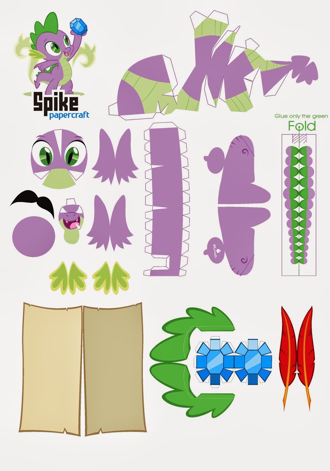 Equestria Girls: Papercraft do Mlp!