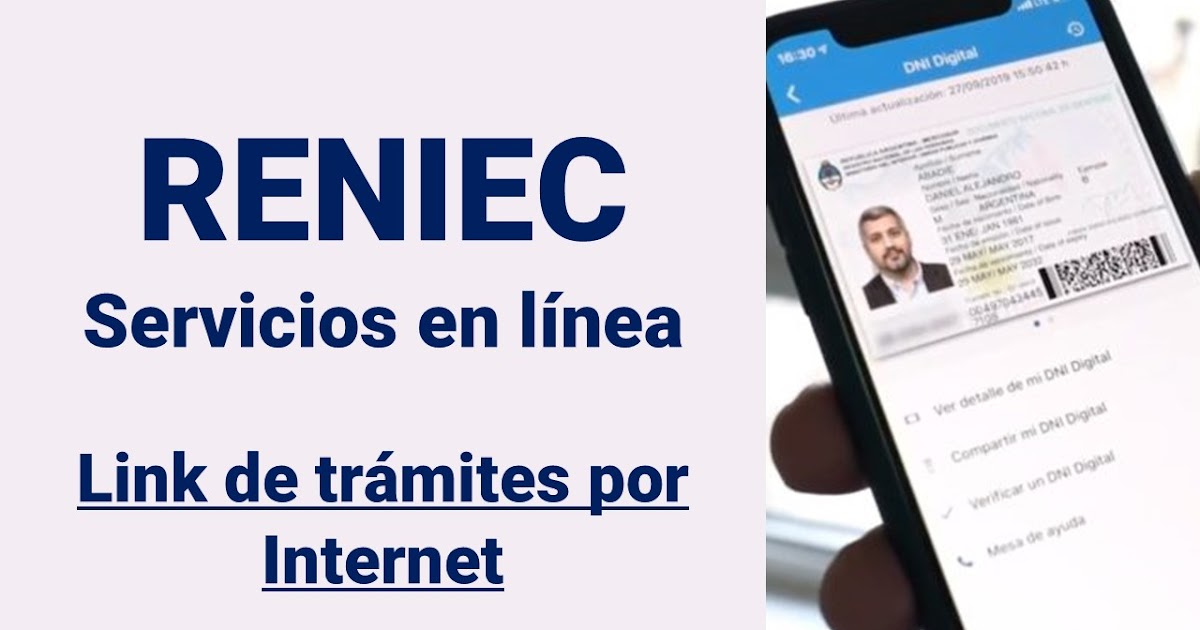 Resumen Tramite Reniec