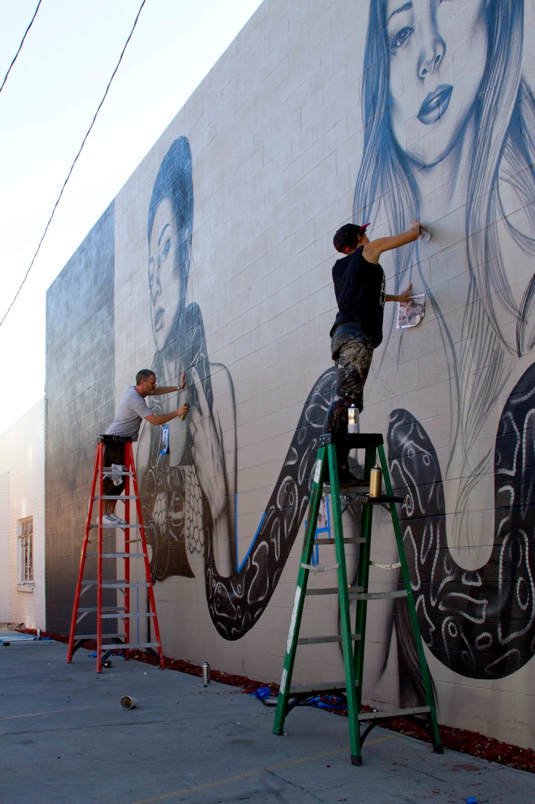 Fin DAC x Angelina Christina “The Slithereens” New Street Art – Denver ...