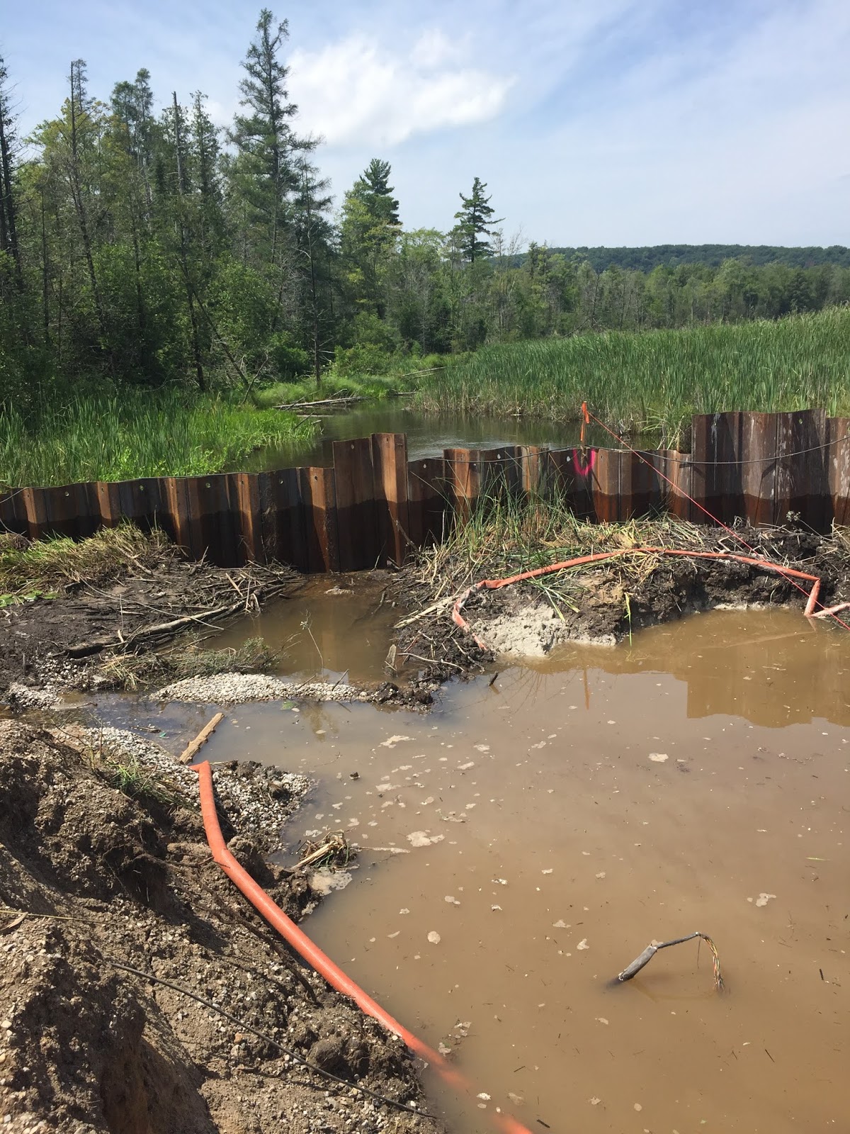 Little Traverse Blog: CR-669 Culvert Removal Underway