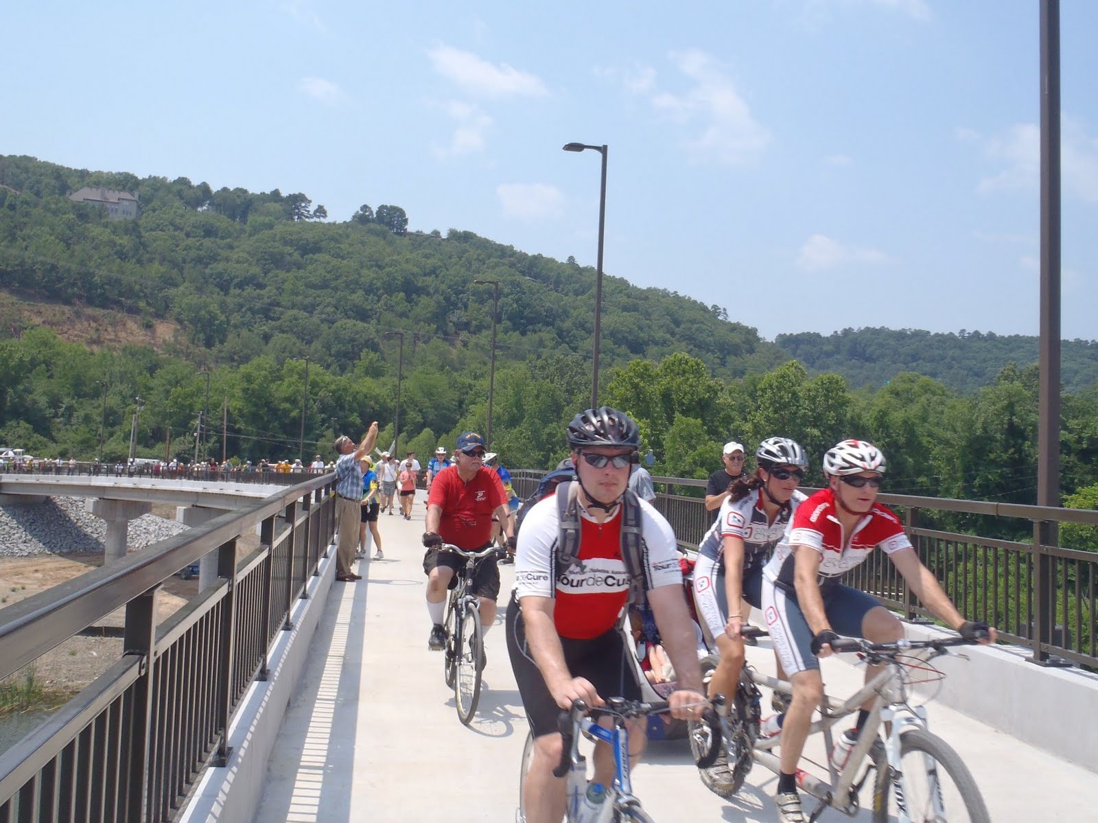 JBar Cycling: Two Rivers Bridge: A Beautiful Day For Central Arkansas