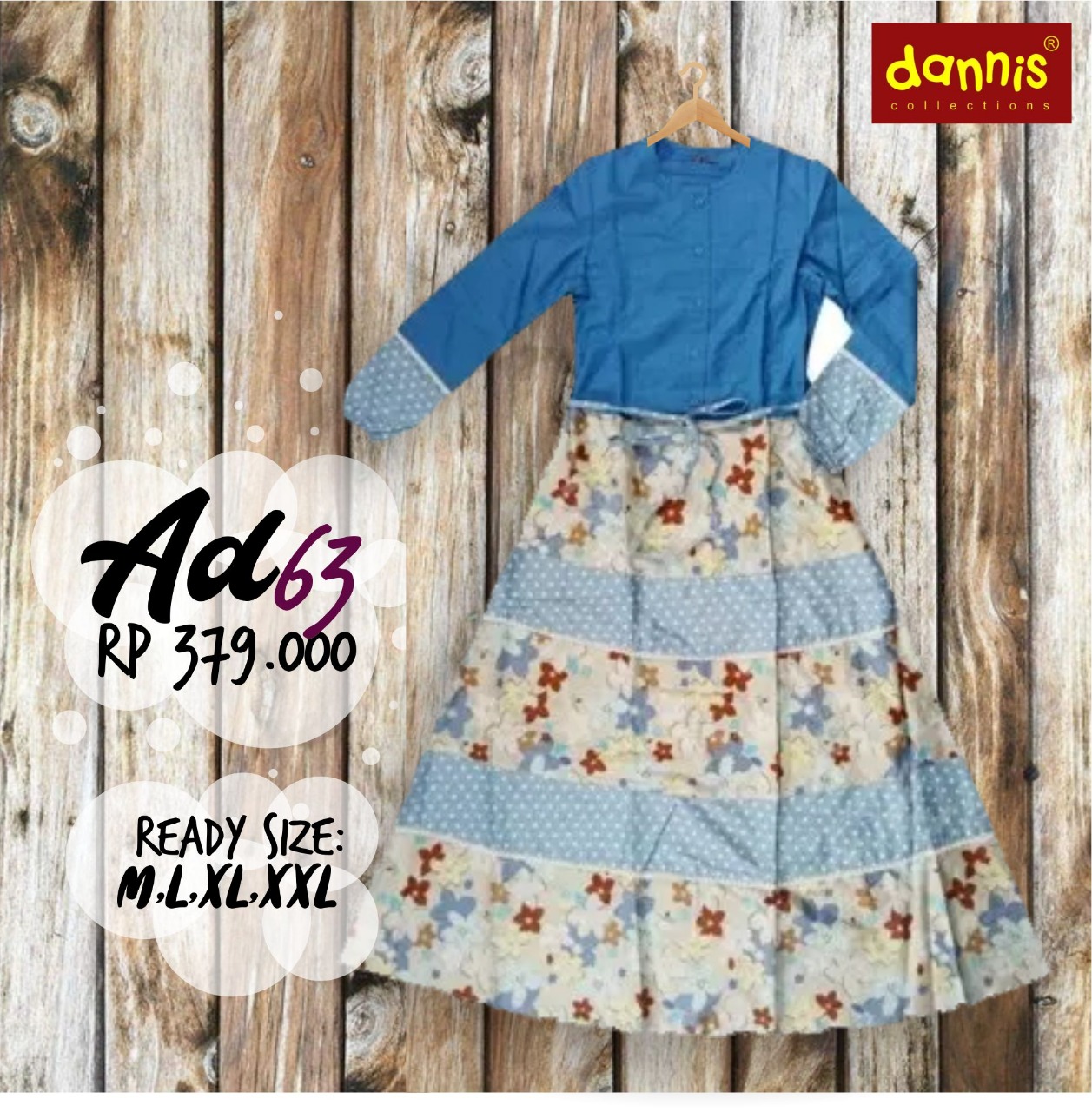 KOLEKSI GAMIS MODERN DANNIS TERBARU 2019
