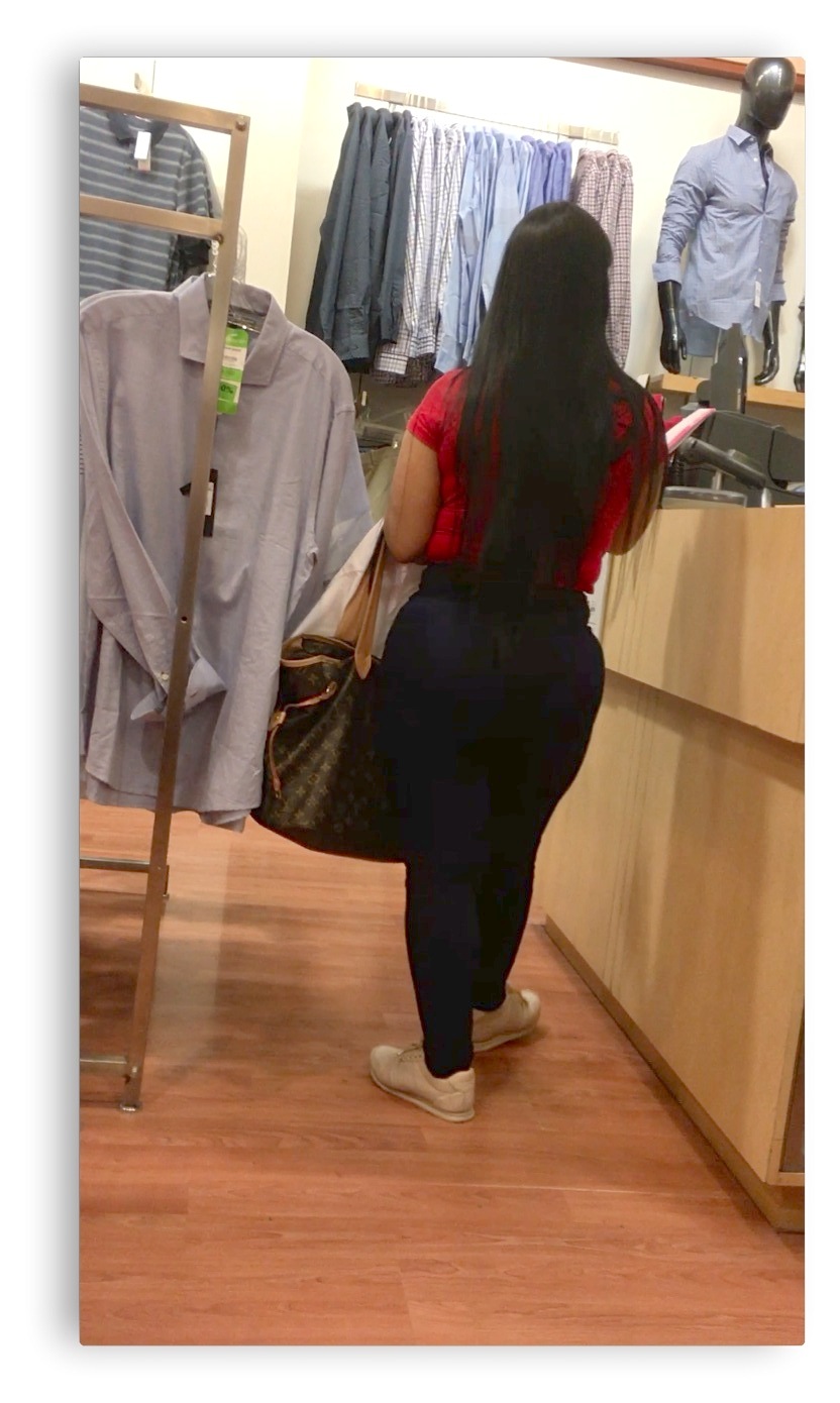 Mexicana sexy con ropa entallada caderas y trasero grande | Mujeres ...