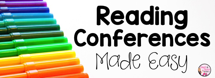 Reading Conferences Made Easy with a FREEBIE - Count on Tricia