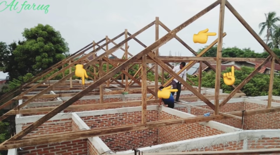 UKURAN KAYU UNTUK KUDA-KUDA ATAP RUMAH - AL FARUQ tukang aceh