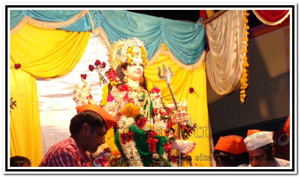 In Terdal Streets: Devi Procession In Terdal Streets