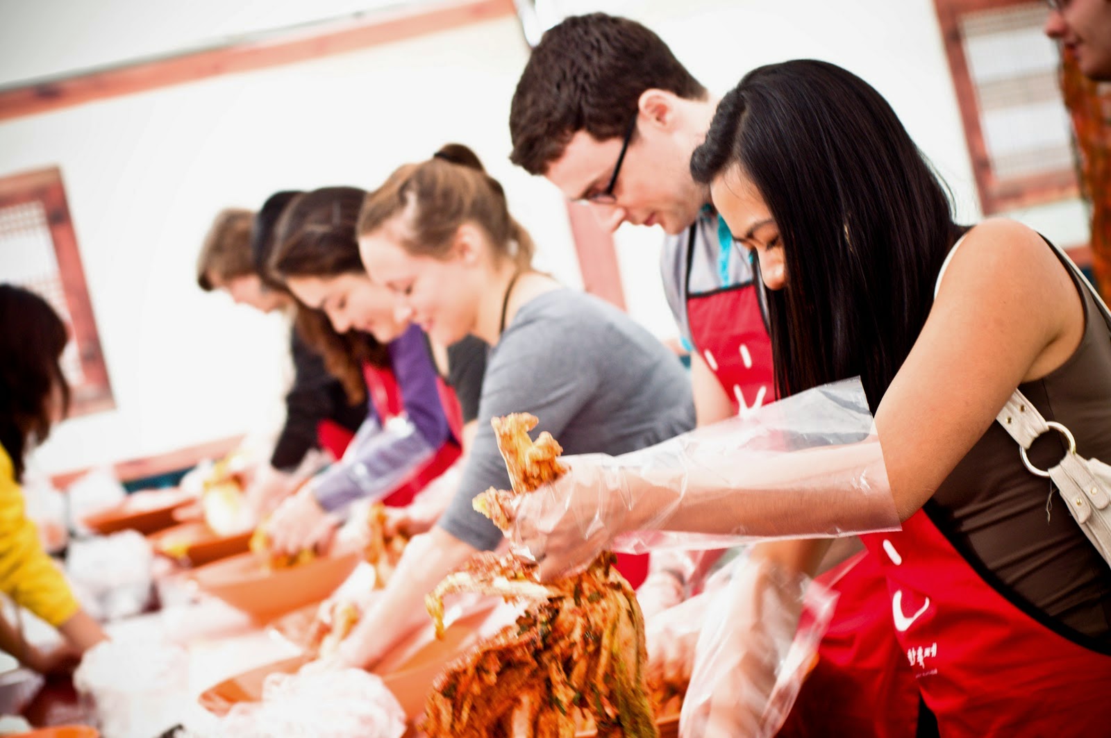 Kimchi Making Experience at Seoul Kimchi Academy House