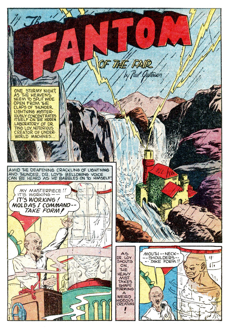 Pappy's Golden Age Comics Blogzine: Number 2403: The phantom Fantoman