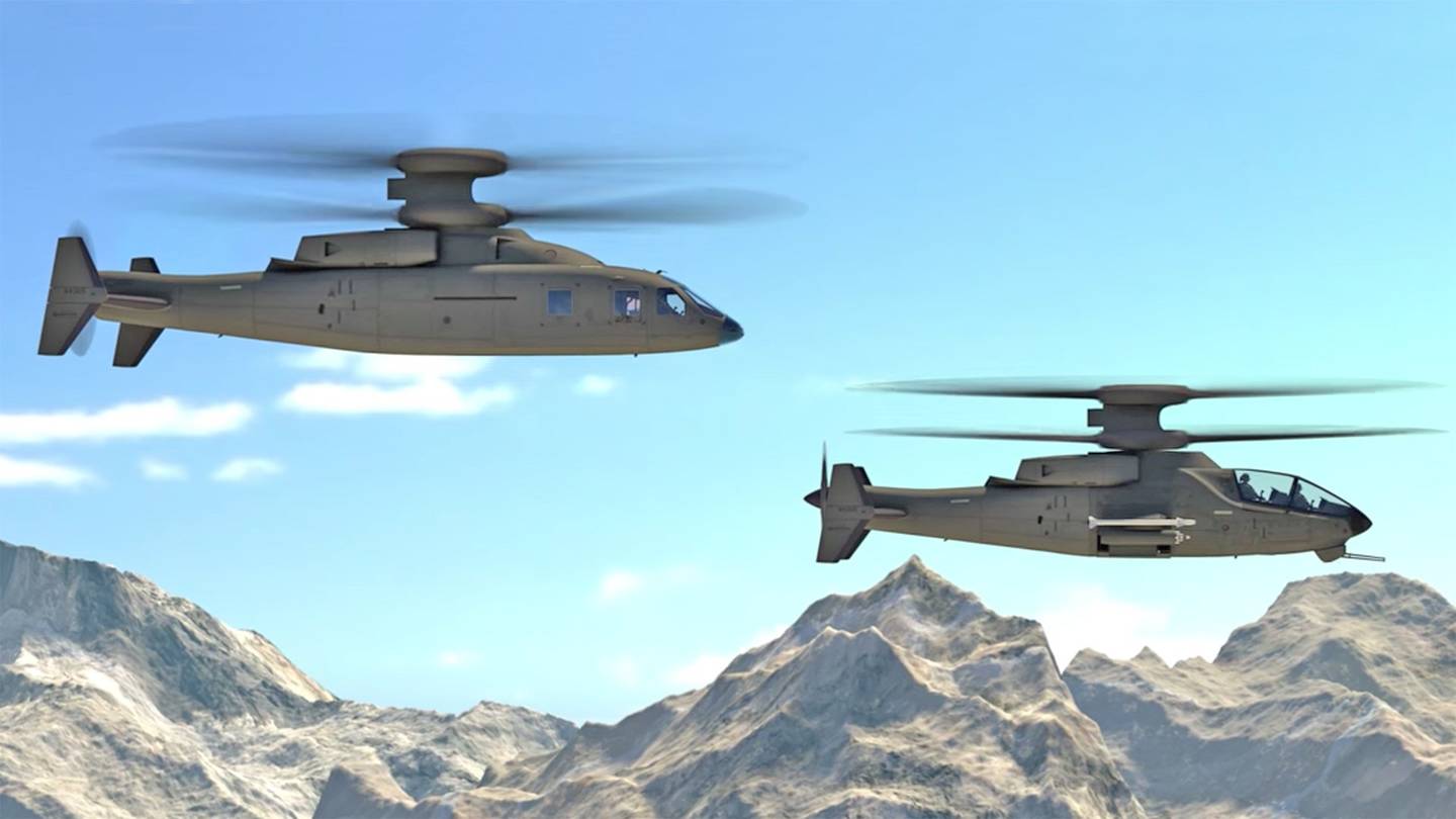 SNAFU!: Boeing/Sikorsky future attack helicopter concept.