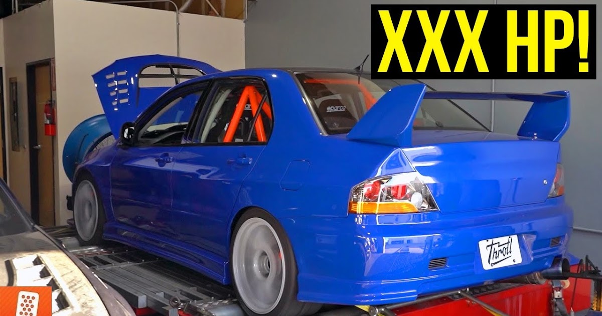 2003 Lancer Evolution VIII Hits the DYNO! (POV Driving Footage)