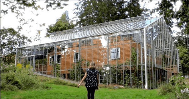 Brilliant Idea: Couple Builds Greenhouse Around House To Grow Food And ...