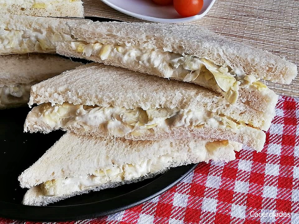 Sándwich vegetal estilo Rodilla fácil y rápido | Caceroladas