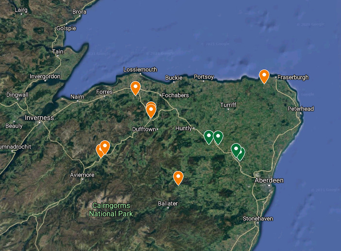 Two identical Pictish stones