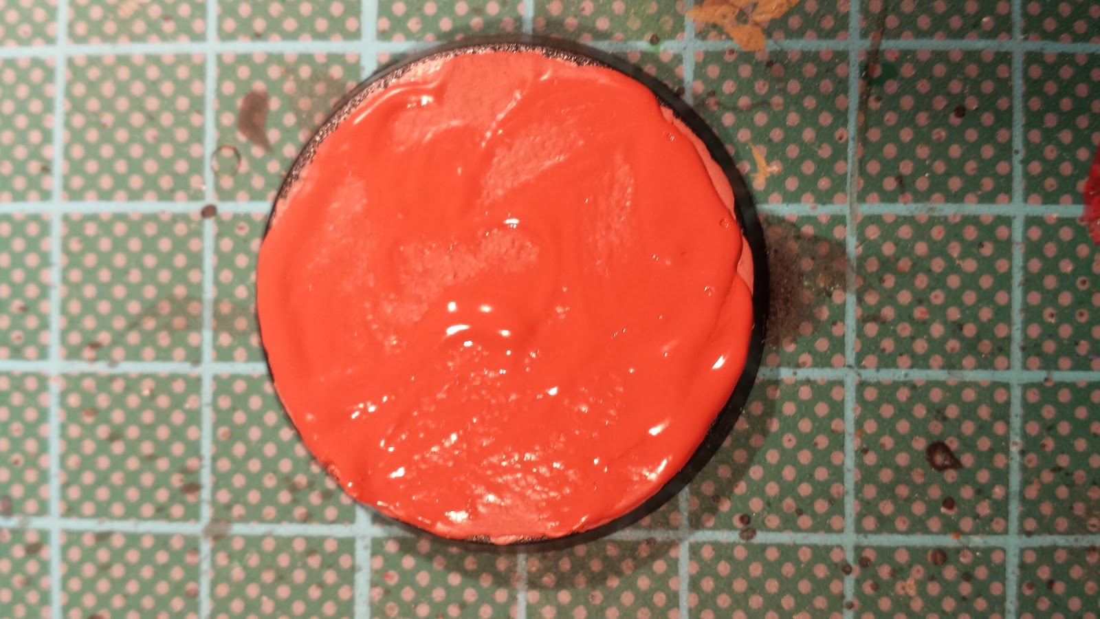 Fillee40k: Tutorial: Basing with Citadel Technical paint Martian Ironearth