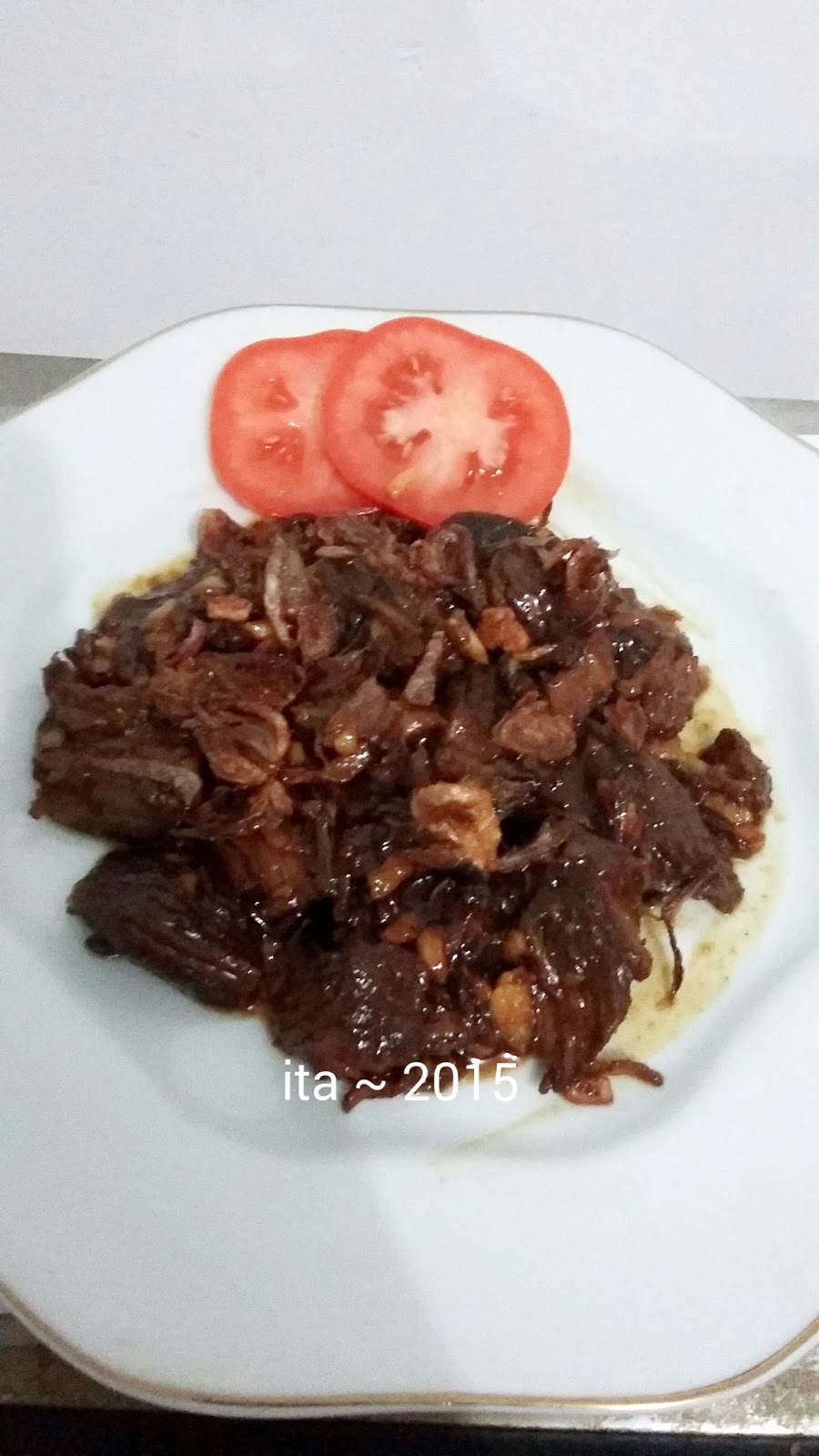 yummy tasty: Daging Malbi aka Semur daging kering | yummy tasty