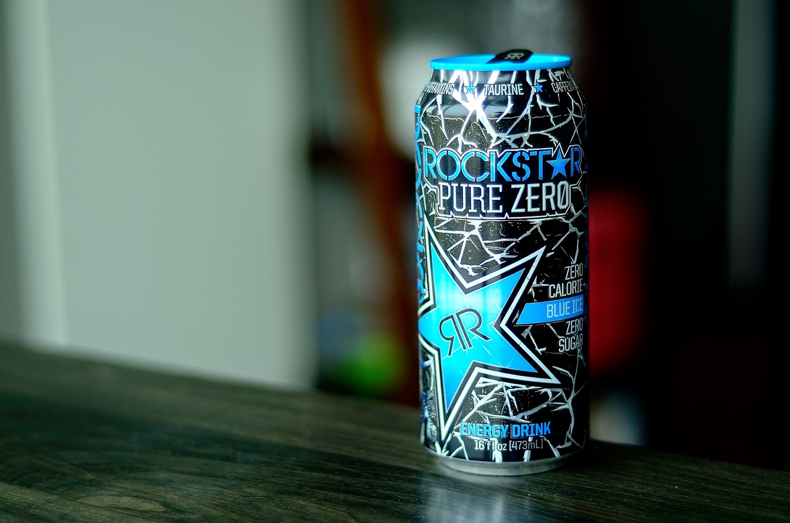 What I Drink At Work: Rockstar Pure Zero Blue Ice Review