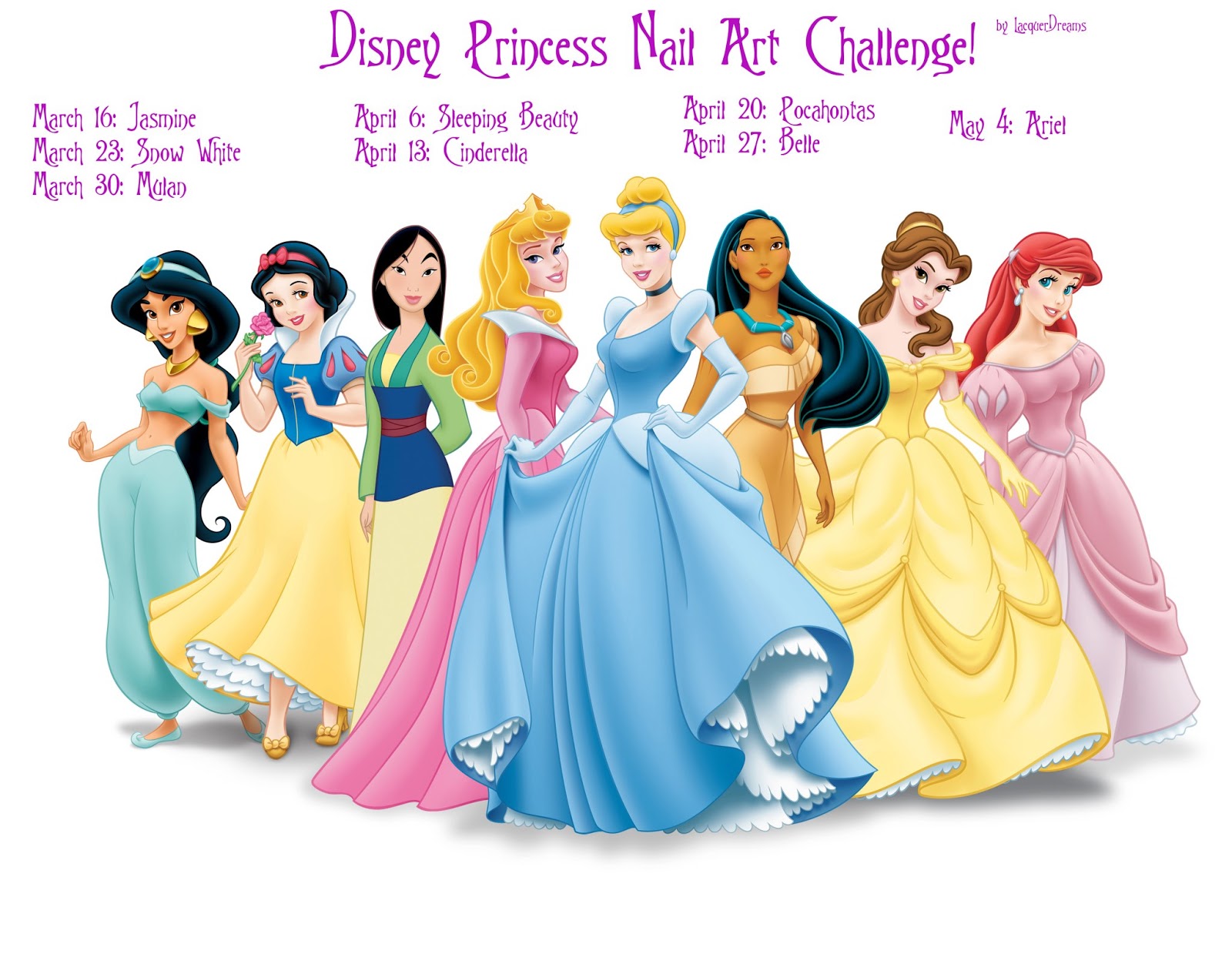 It's all about the polish: Disney Princess Challenge - Sleeping Beauty