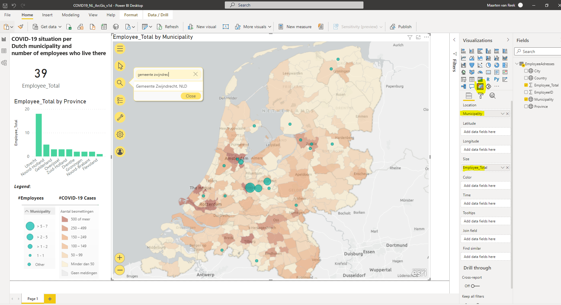 Excel examples for your work, sports and more.: Power BI report with ...