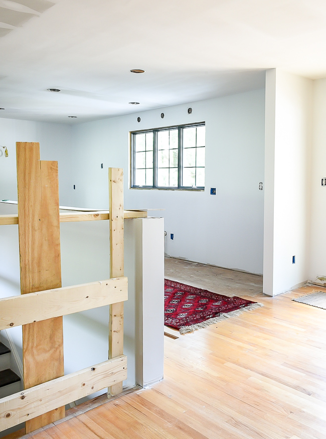 Week Eight Kitchen Update: Drywall, Paint and Countertop Shopping ...